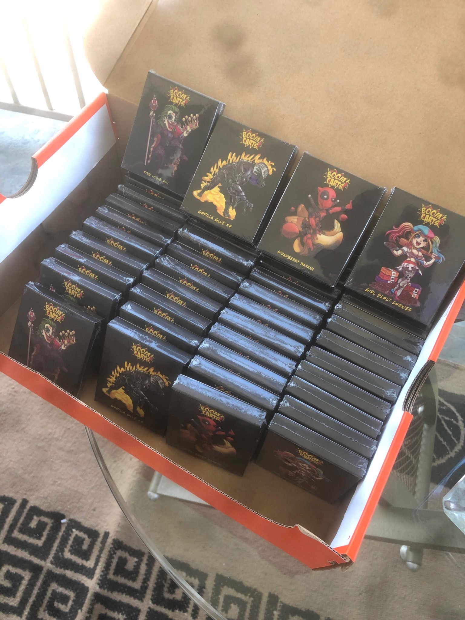 Boom Carts – Bud box puff